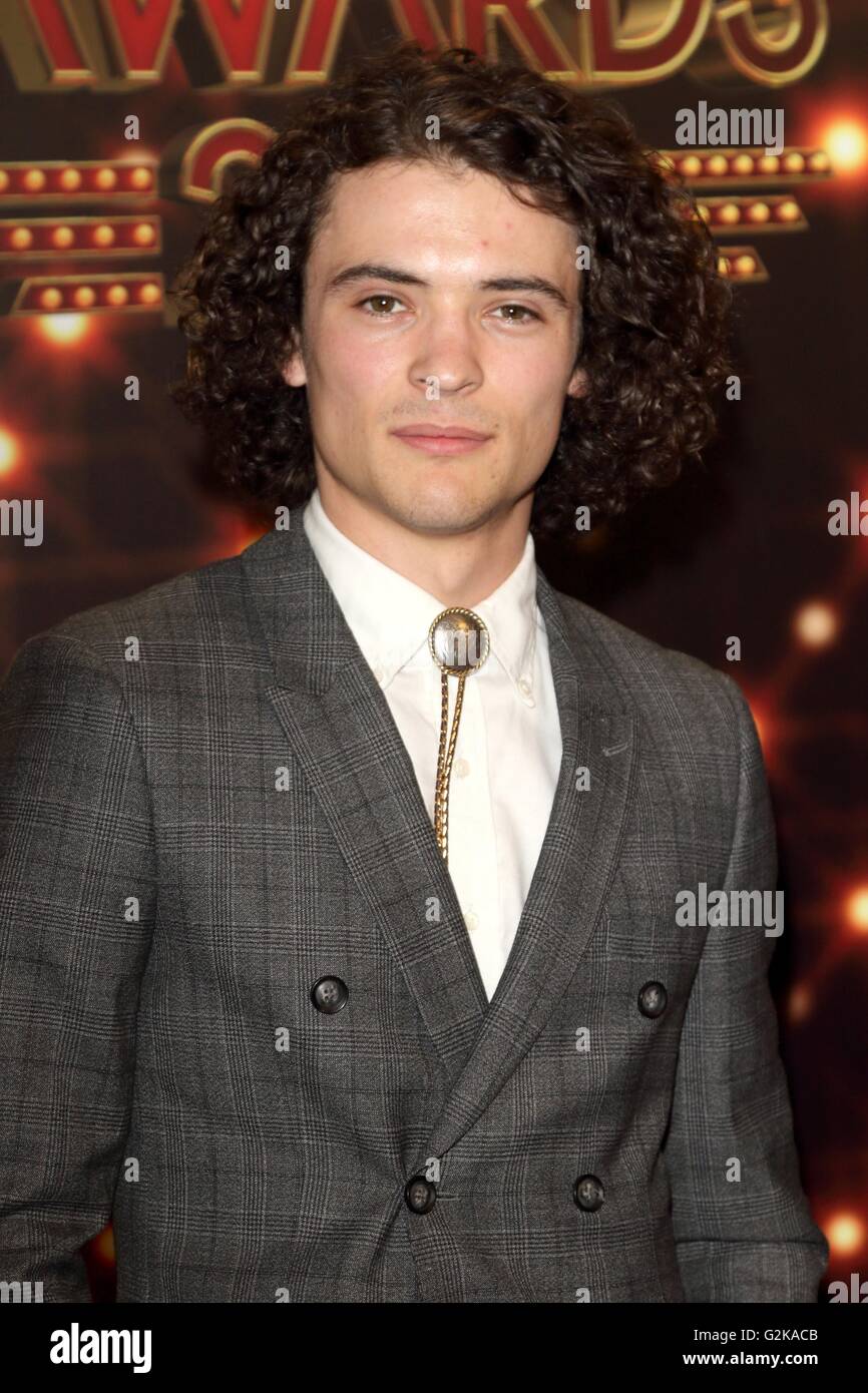 London, UK. Jonny Labey at The British Soap Awards 2016 held at the ...