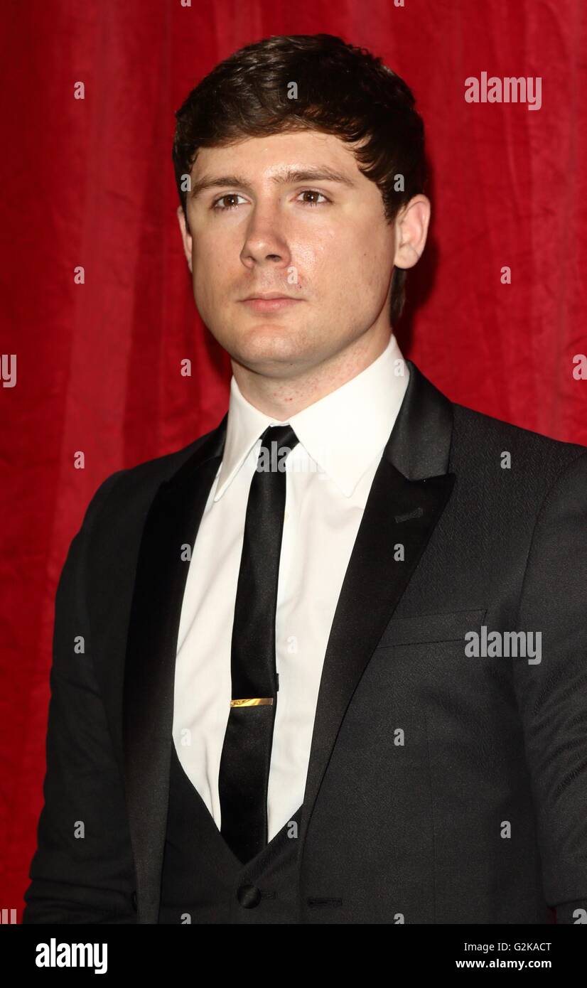 London, UK. Danny-Boy Hatchard at The British Soap Awards 2016 held at ...