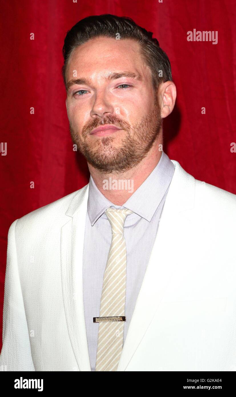 London, UK. Andy Moss at The British Soap Awards 2016 held at the ...