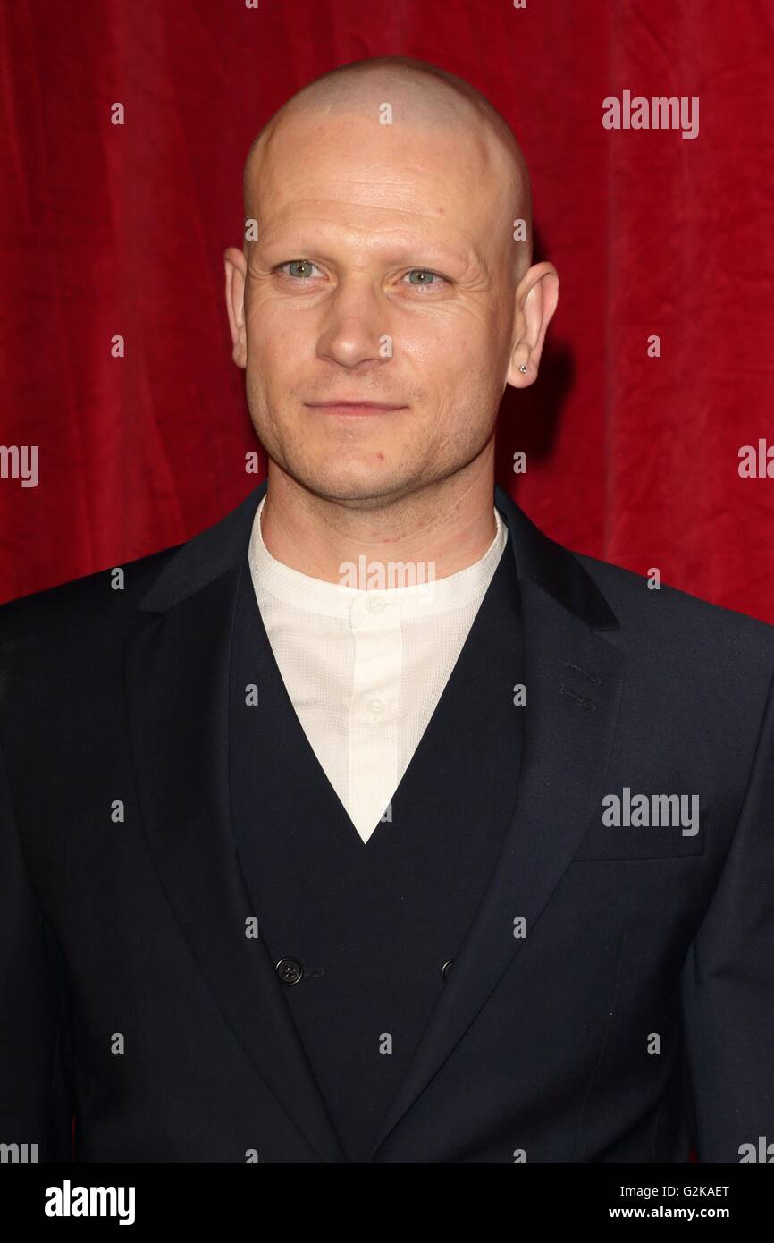 London, UK. Matt Wolfenden at The British Soap Awards 2016 held at the ...