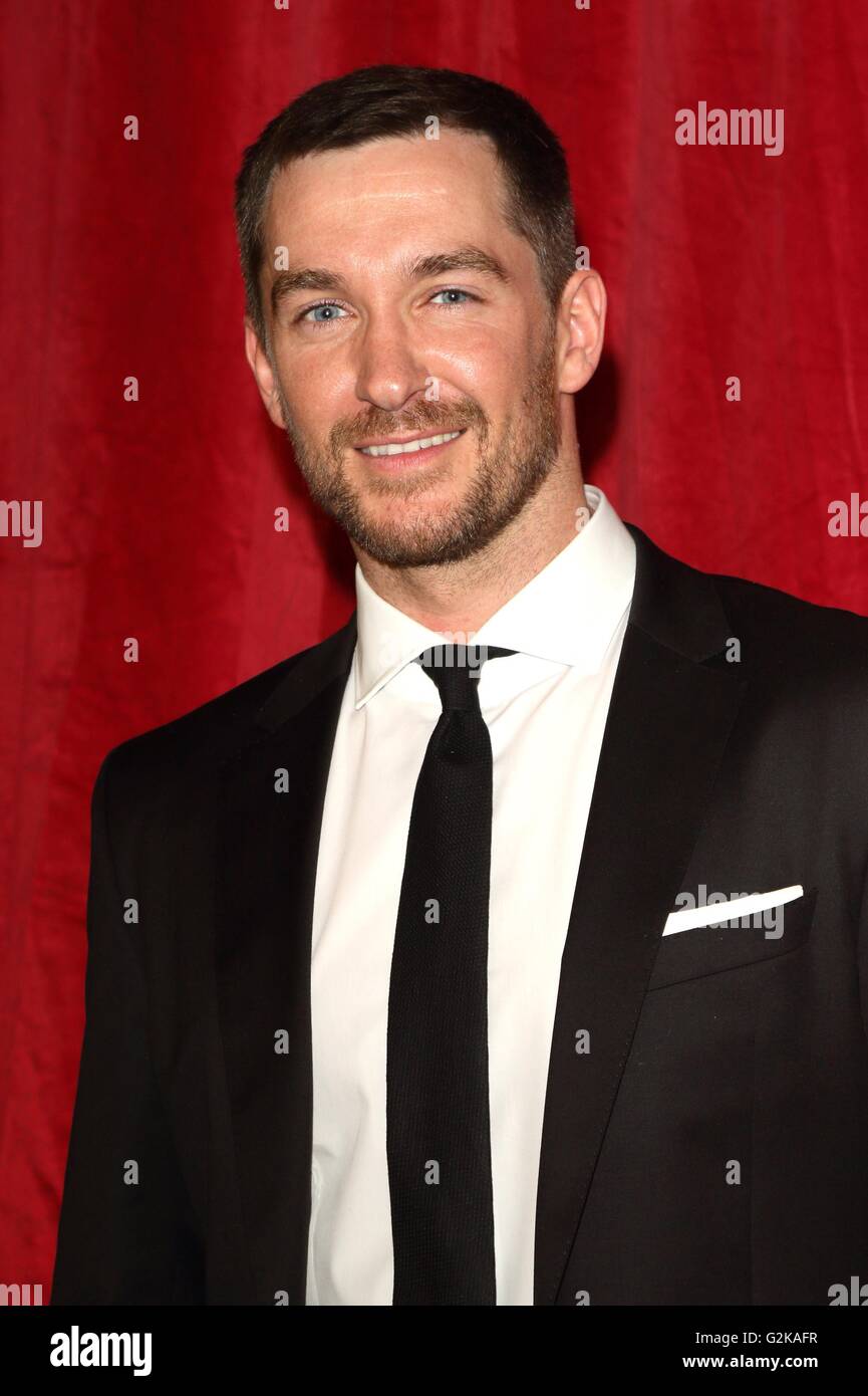 London, UK. Anthony Quinlan at The British Soap Awards 2016 held at the ...