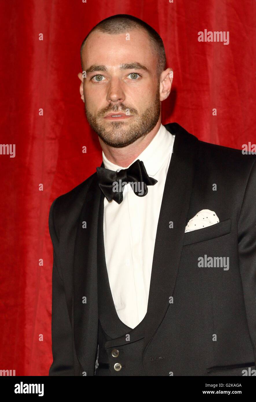 London, UK. Sean Ward at The British Soap Awards 2016 held at the ...