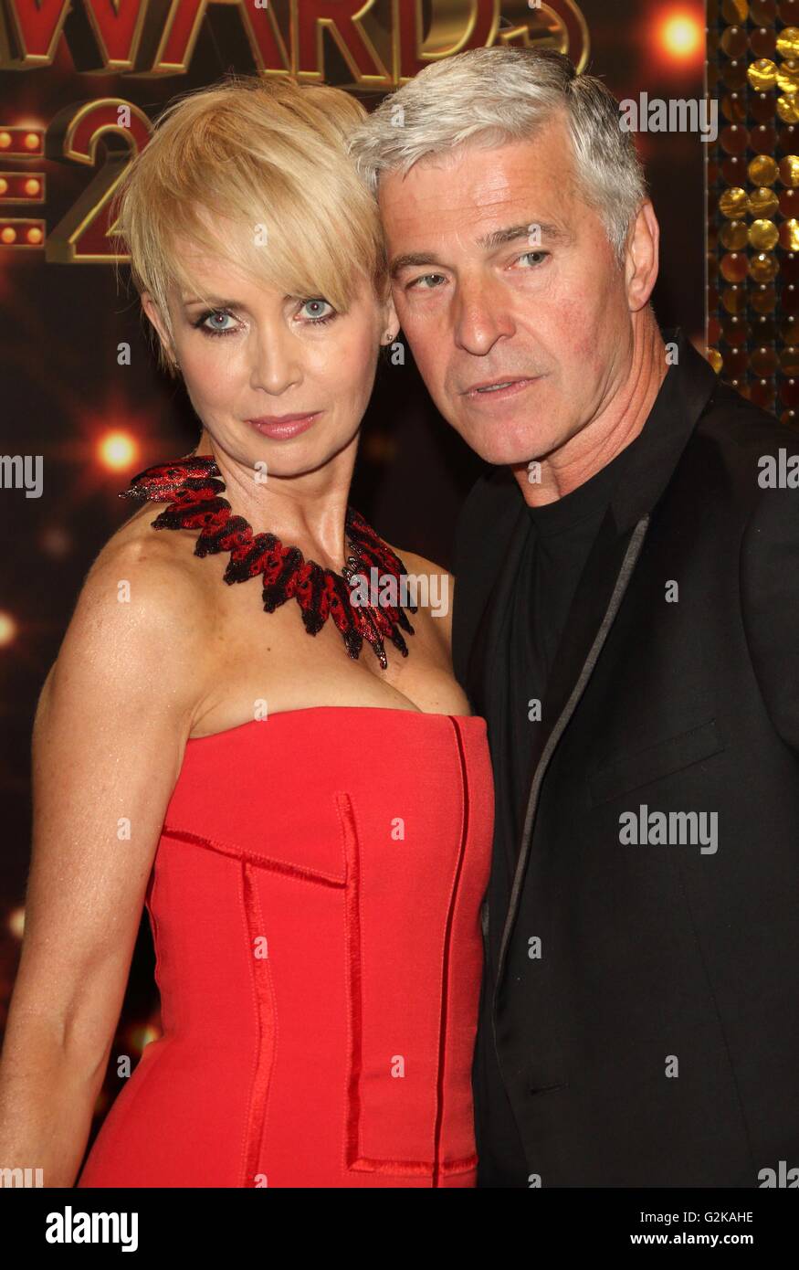 London, UK. Lysette Anthony and David Easter at The British Soap Awards ...