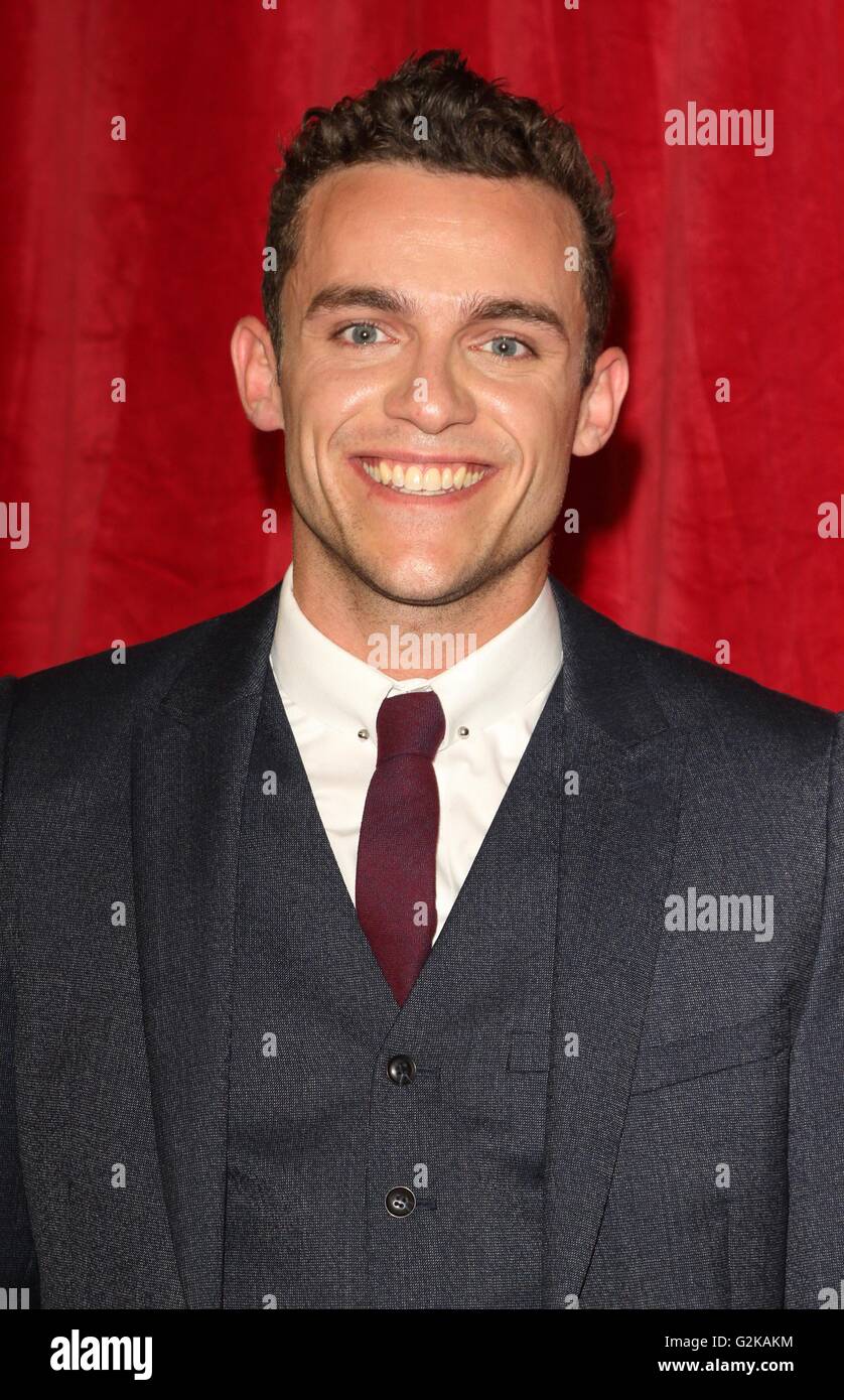 London, UK. Luke Jerdy at The British Soap Awards 2016 held at the ...