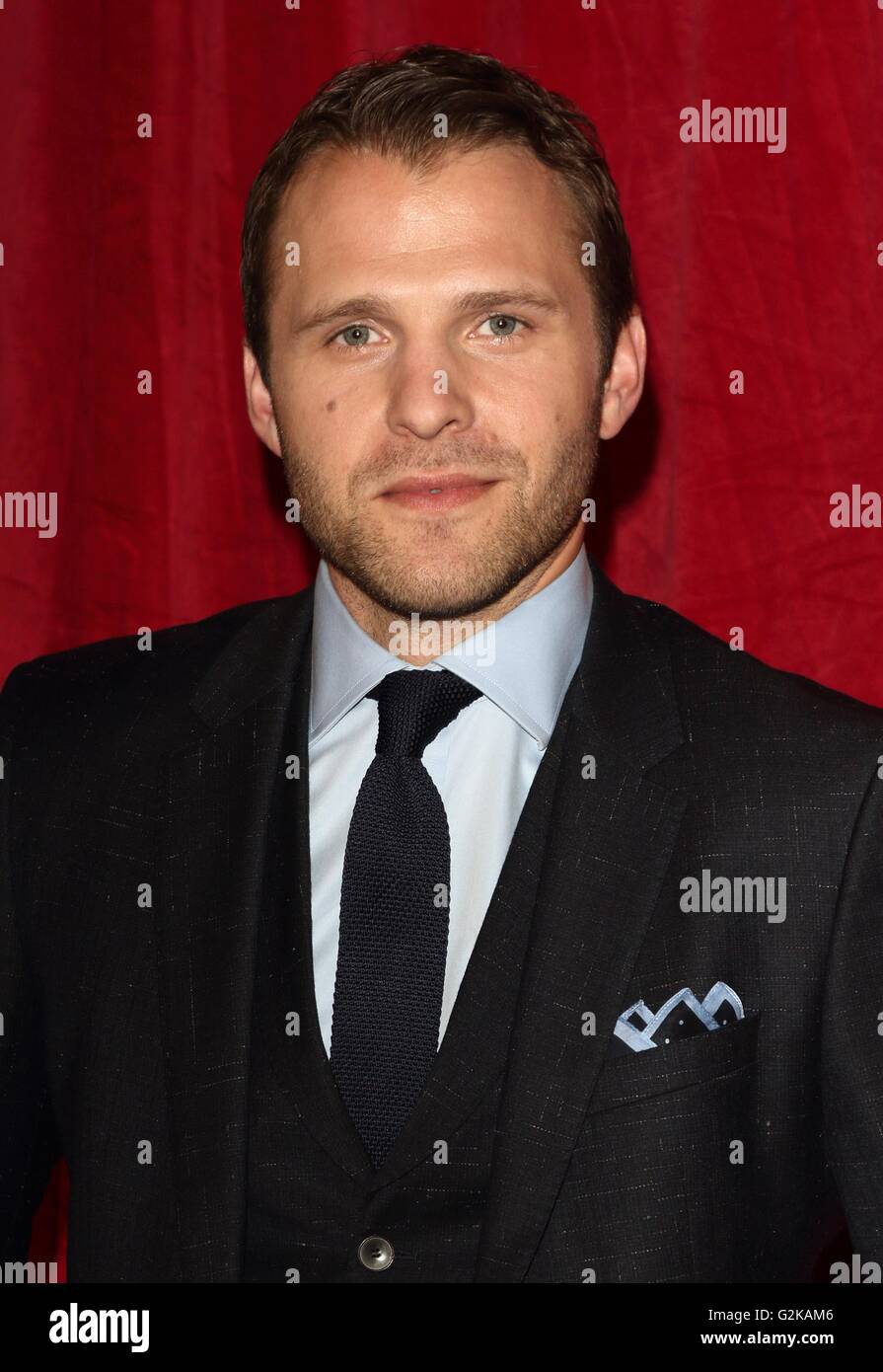 London, UK. Nick Rhys at The British Soap Awards 2016 held at the ...