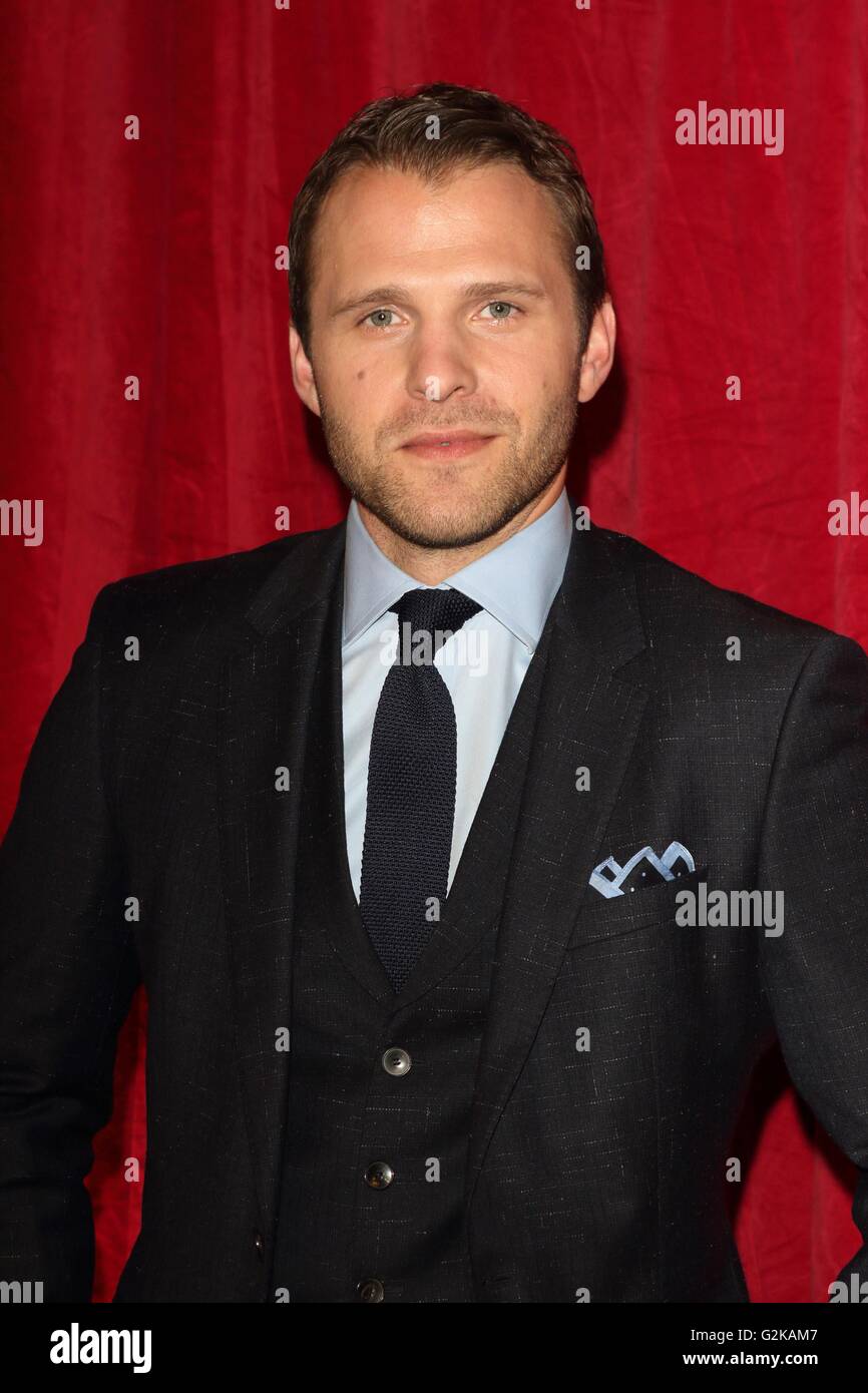 London, UK. Nick Rhys at The British Soap Awards 2016 held at the ...