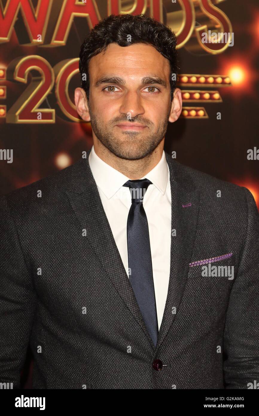 London, UK. Davood Ghadami at The British Soap Awards 2016 held at the ...