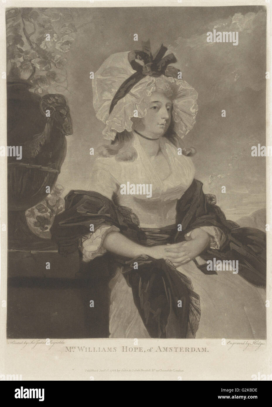 Portrait of Anne Goddard Williams Hope, Charles Howard Hodges, John ...