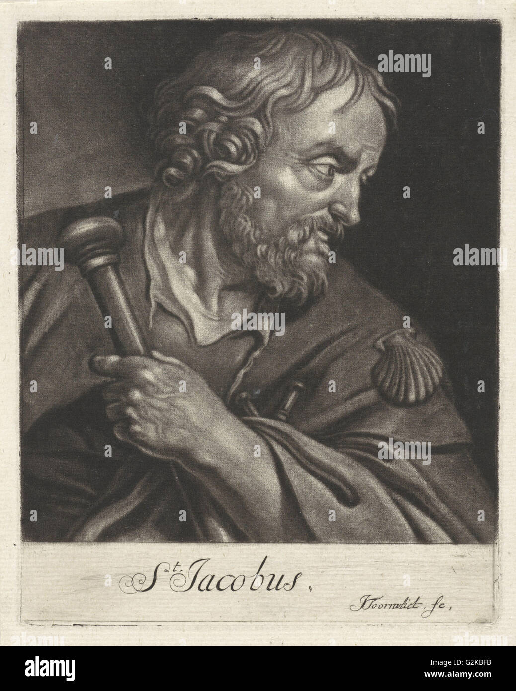 Apostle James the Greater, James Maior, Jacob Toorenvliet, 1651-1719 ...
