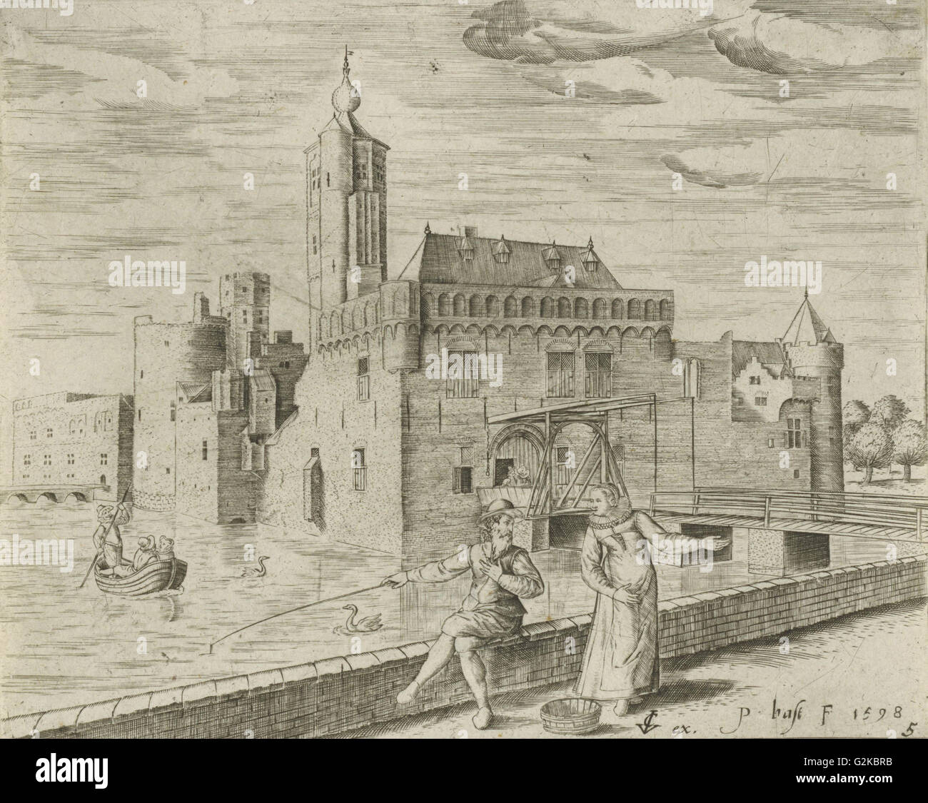 The castle Aldegonde, Bornem Castle, Marnix de Sainte-Aldegonde Castle ...