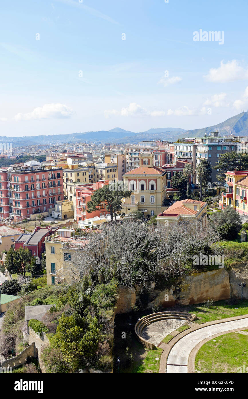Italy, Neapel, Cityscape, View from Castel Sant'Elmo Stock Photo - Alamy