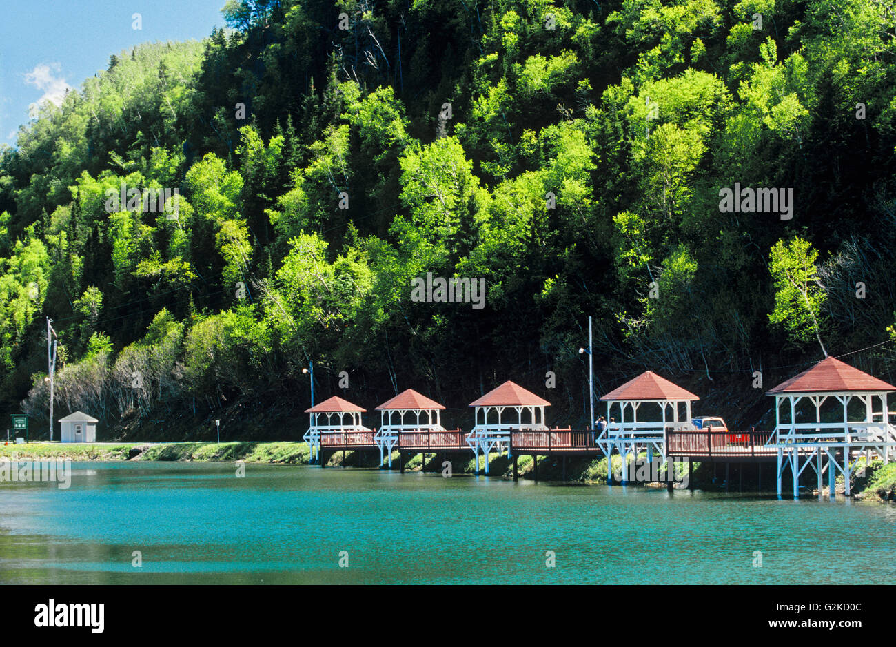 Picnic shelters for tourists hi-res stock photography and images - Alamy