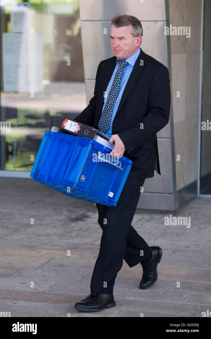 Brian McConnachie QC, who represented Rachel Trelfa or Fee, leaves the ...