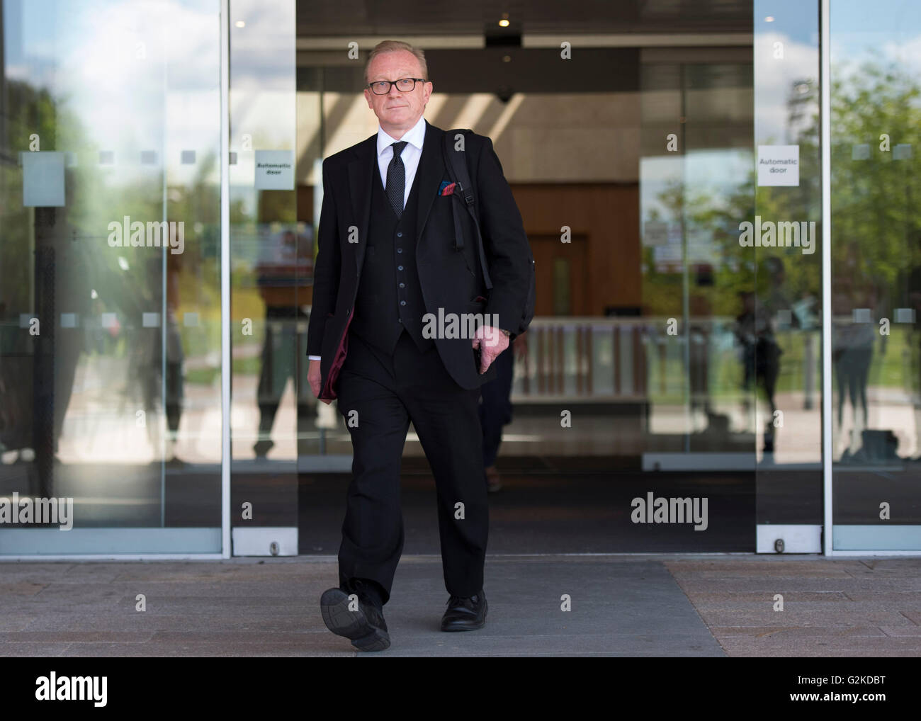 Prosecution QC Alex Prentice leaves the High Court in Livingston after ...