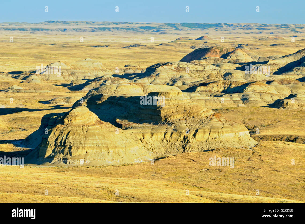 Killdeer Badlands (East Block) Grasslands National Park Saskatchewan ...
