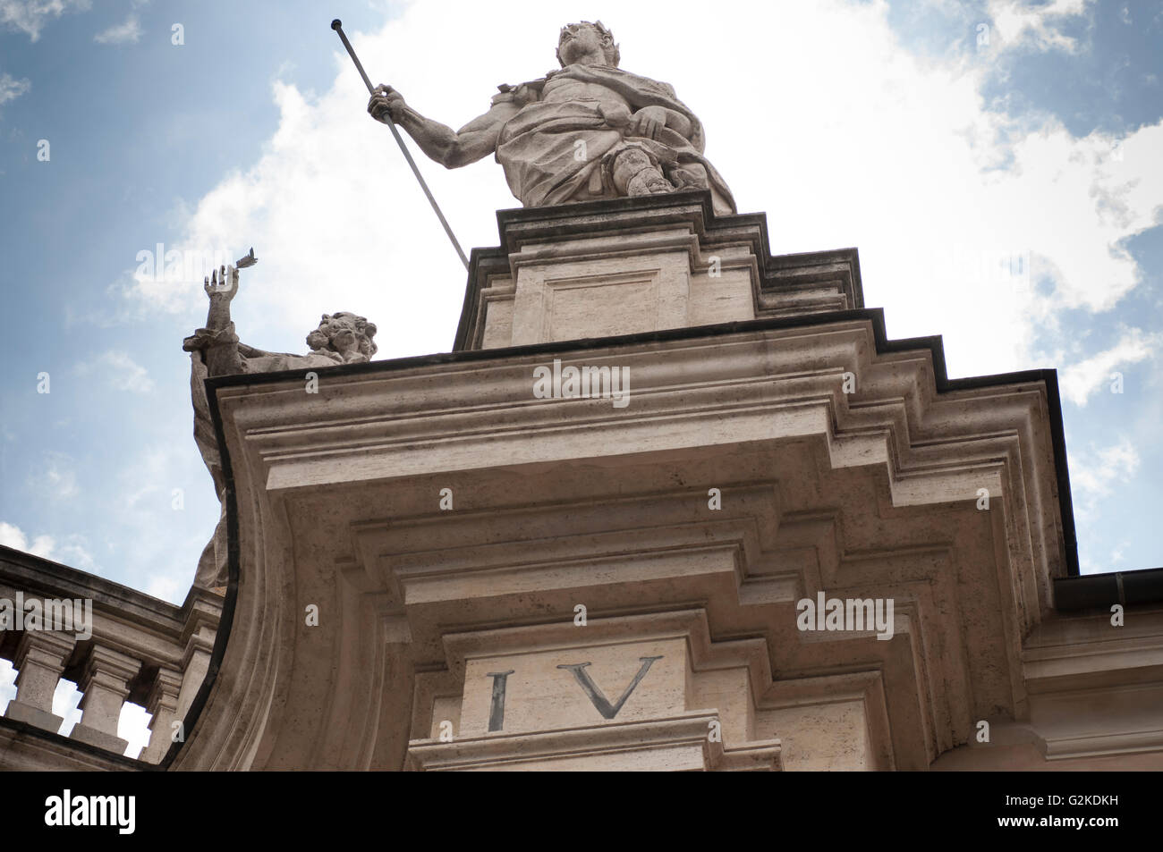 Basilica of The Holy Cross in Jerusalem Stock Photo - Alamy