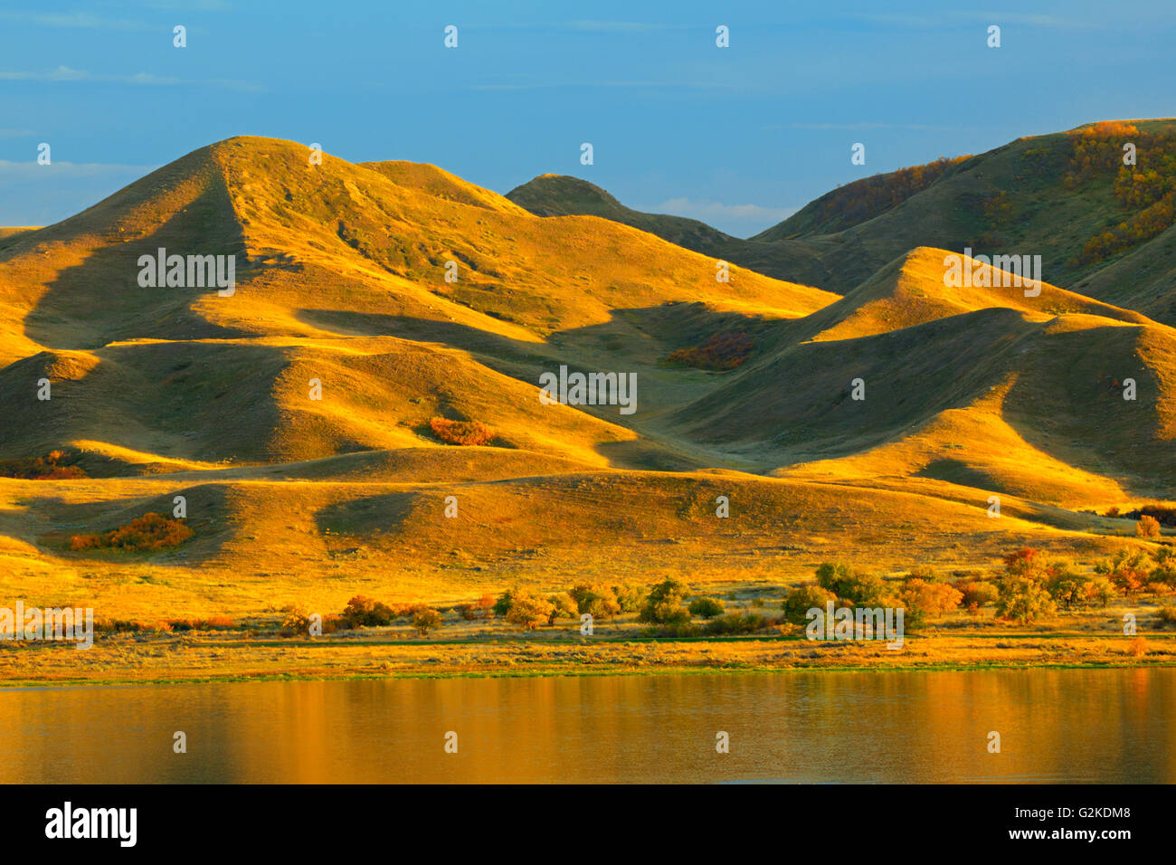 Hills along the South Saskatchewan River Saskatchewan Landing ...