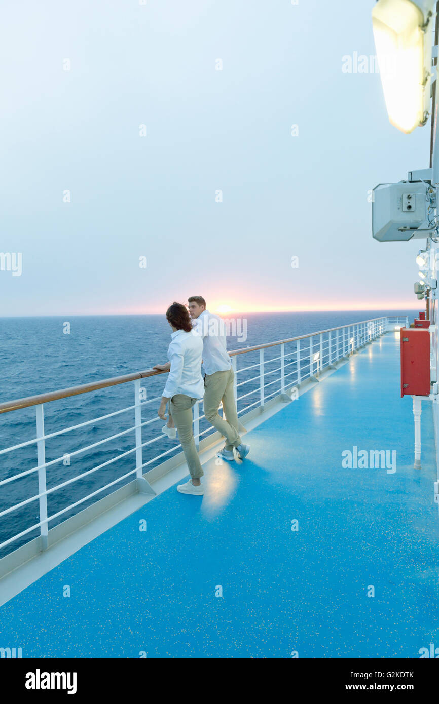 Man standing on ship deck hi-res stock photography and images - Alamy