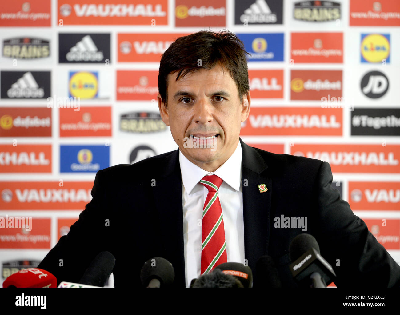 Wales manger chris coleman hi-res stock photography and images - Alamy