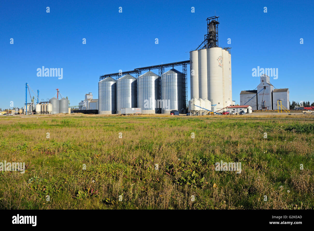 Inland grain terminal and grain elevator Indian Head Saskatchewan ...