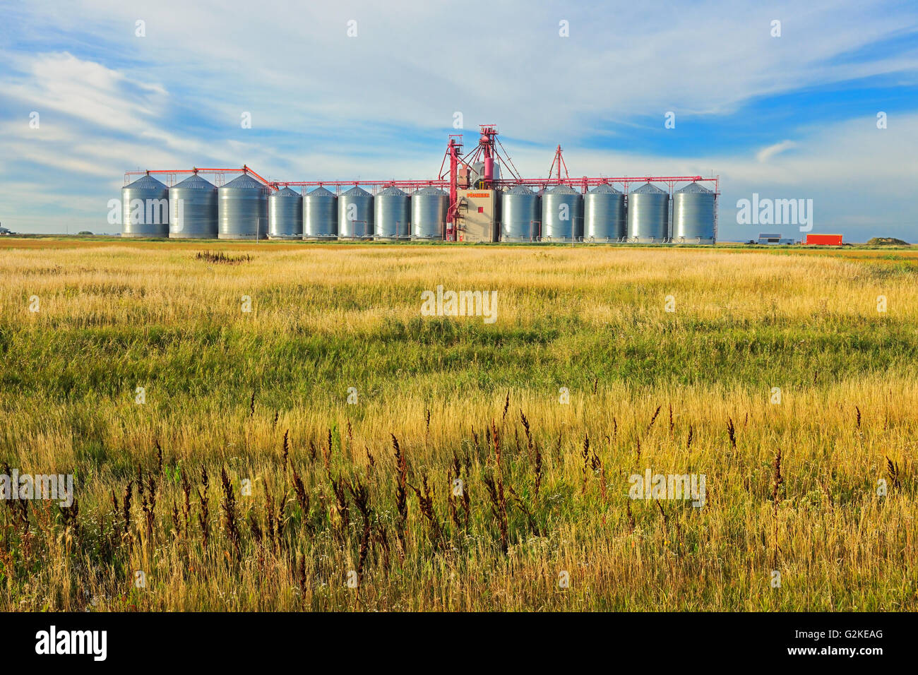 Inland grain terminal Corinne Saskatchewan Canada Stock Photo - Alamy