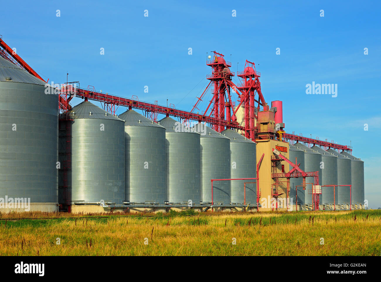 Inland grain terminal Corinne Saskatchewan Canada Stock Photo - Alamy