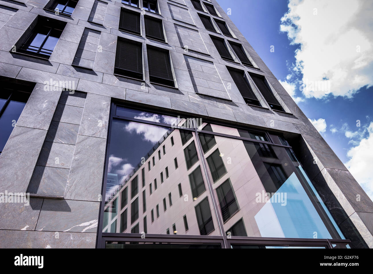 Germany, Berlin, facade of modern office building Stock Photo - Alamy