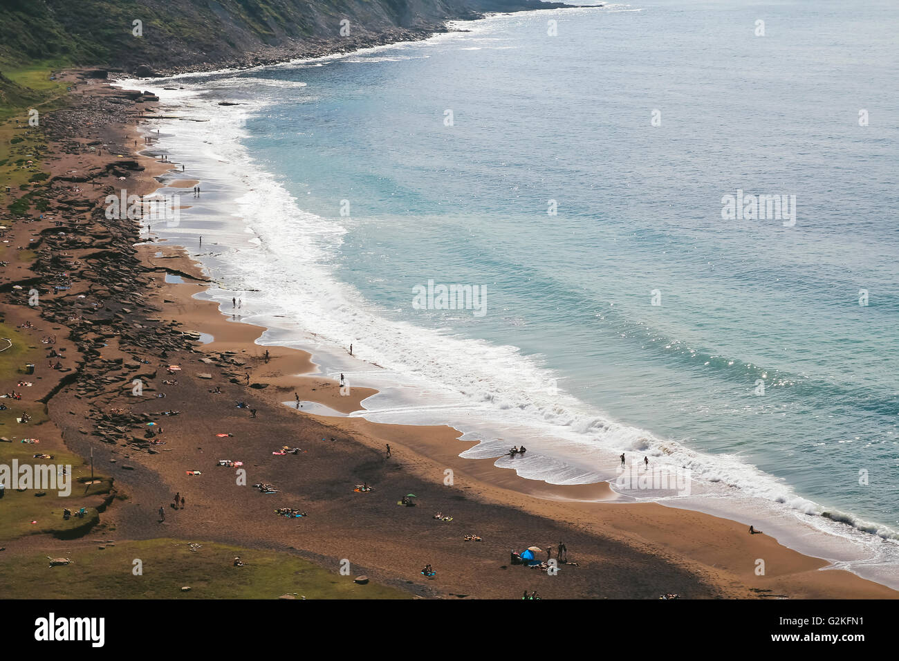 Azkorri beach hi-res stock photography and images - Alamy