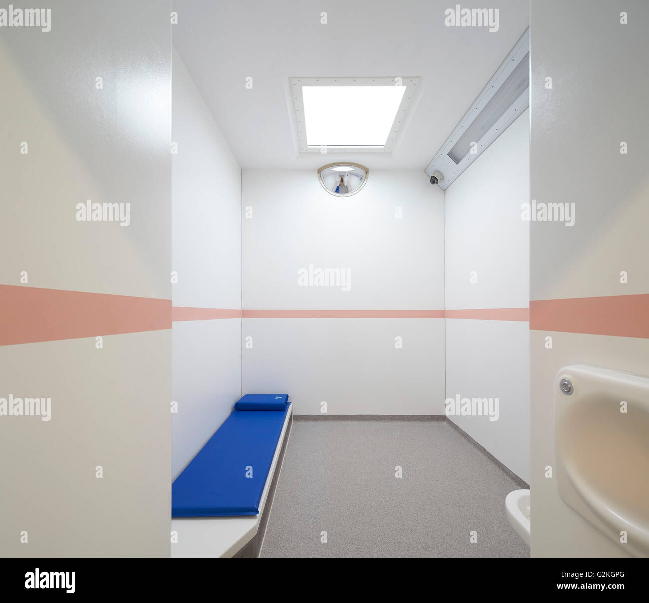 Custody cell interior. Keynsham Custody Suite and Prosecution and ...