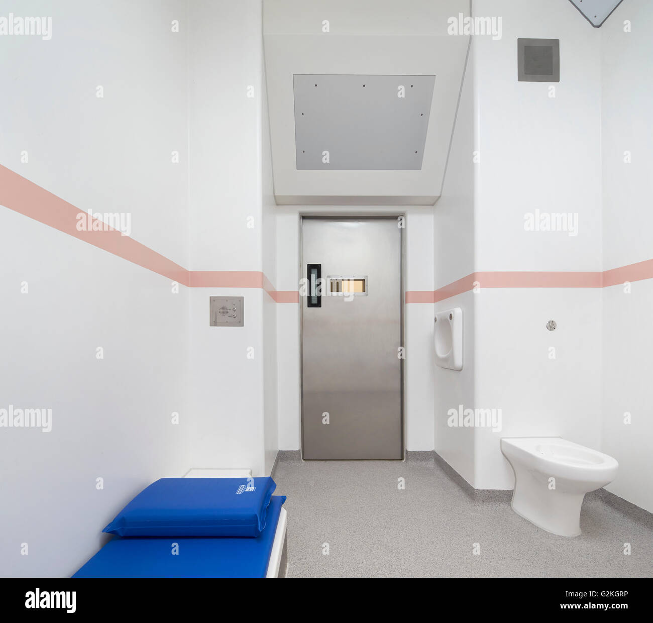 Custody cell interior. Keynsham Custody Suite and Prosecution and ...