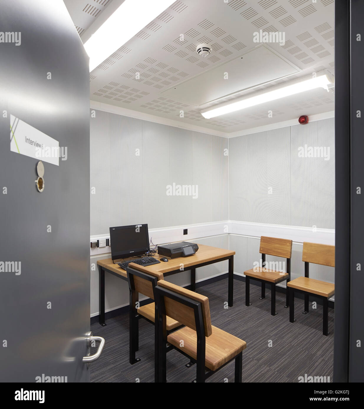 Police custody interview room High Resolution Stock Photography and ...