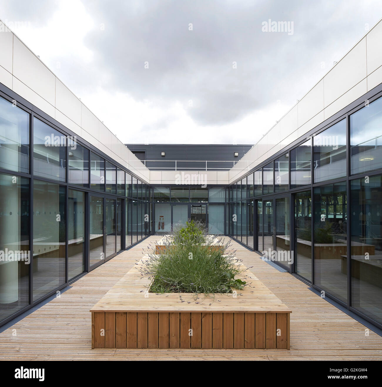 Modern Prison Exterior