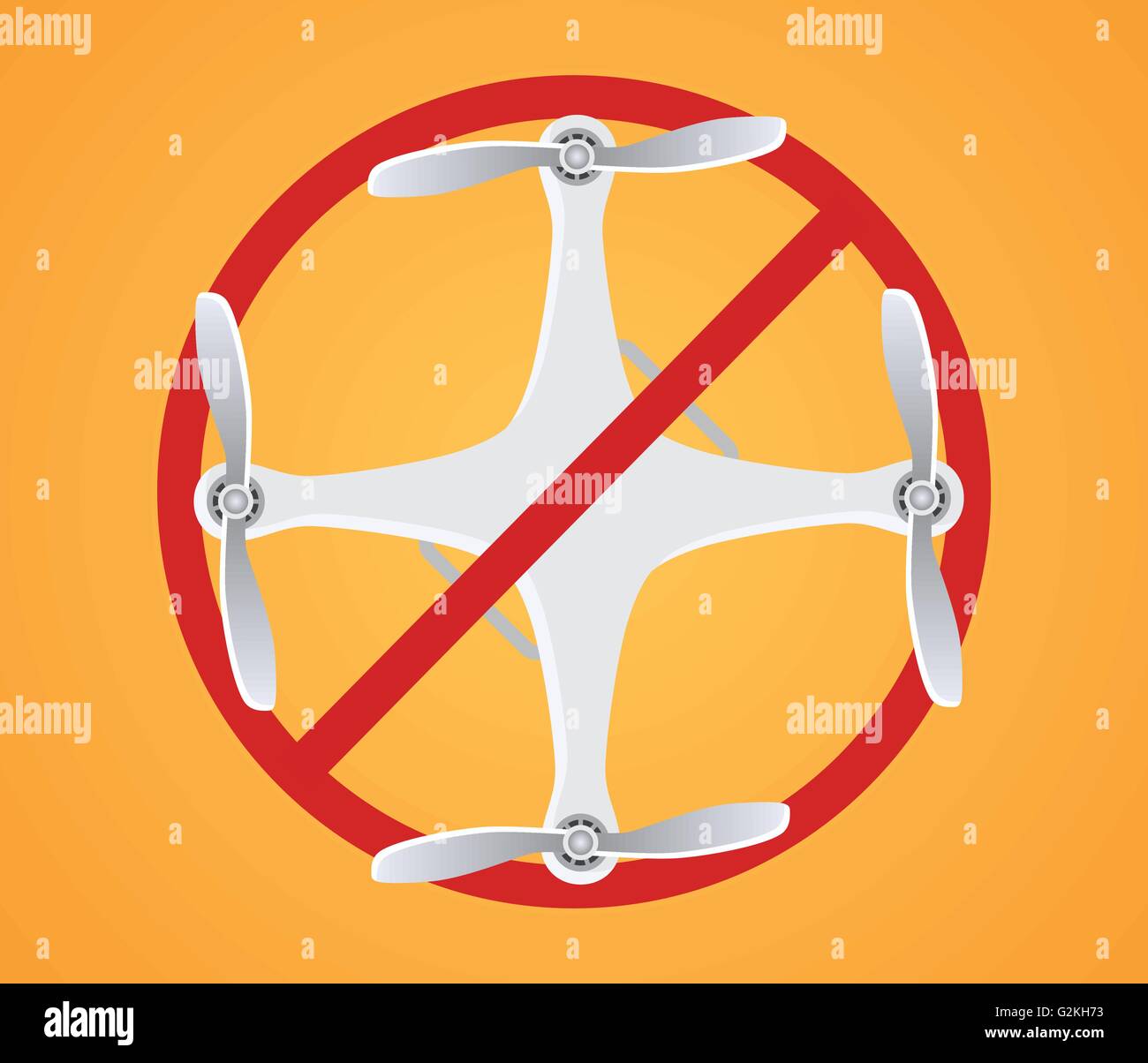 Drones not allowed zone Stock Vector Images - Alamy