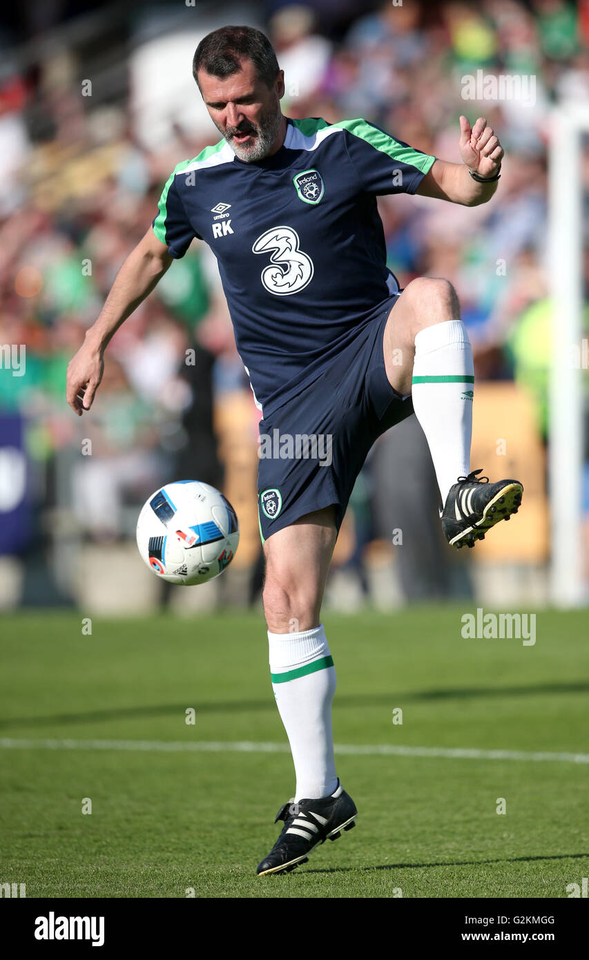 Republic of Ireland assistant manager Roy Keane before the ...