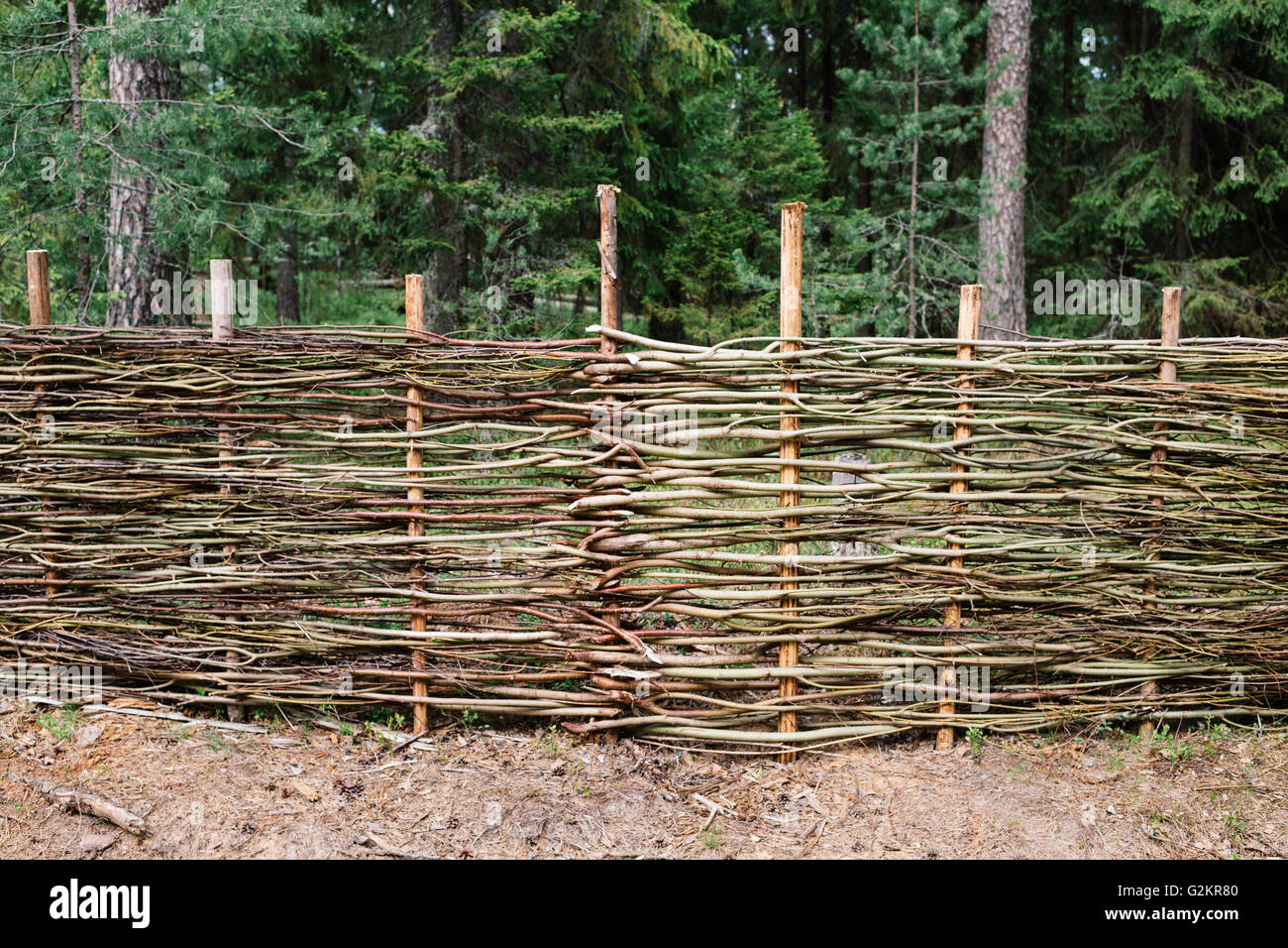 Village boundary fence hi-res stock photography and images - Alamy