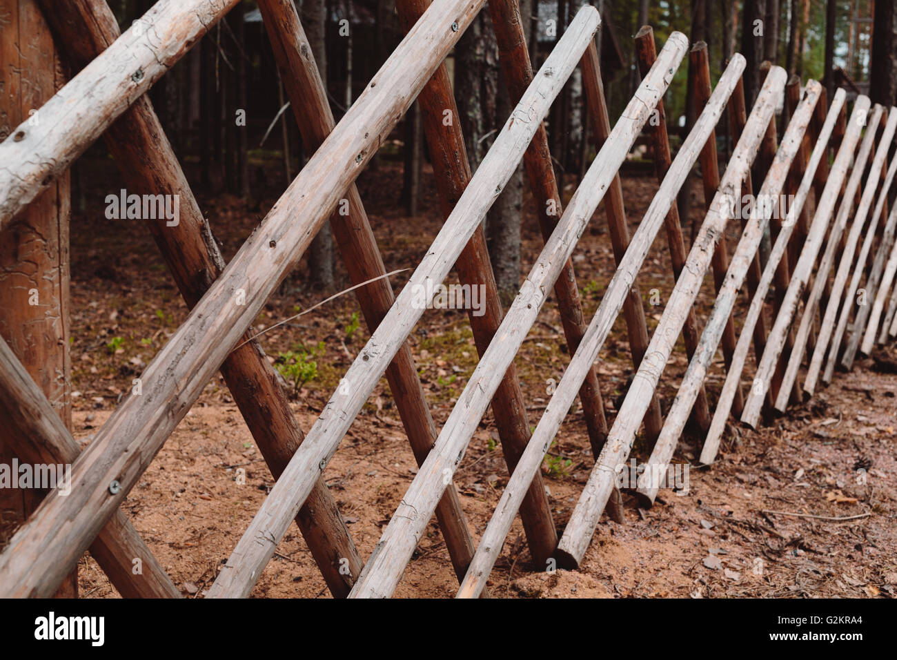 Village boundary fence hi-res stock photography and images - Alamy