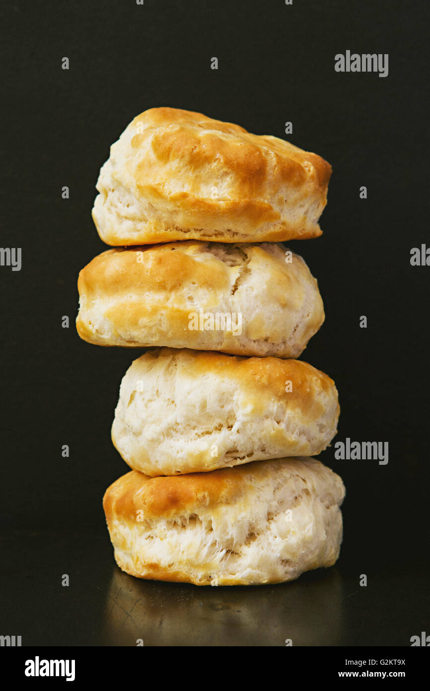 Stack of Biscuits Stock Photo - Alamy
