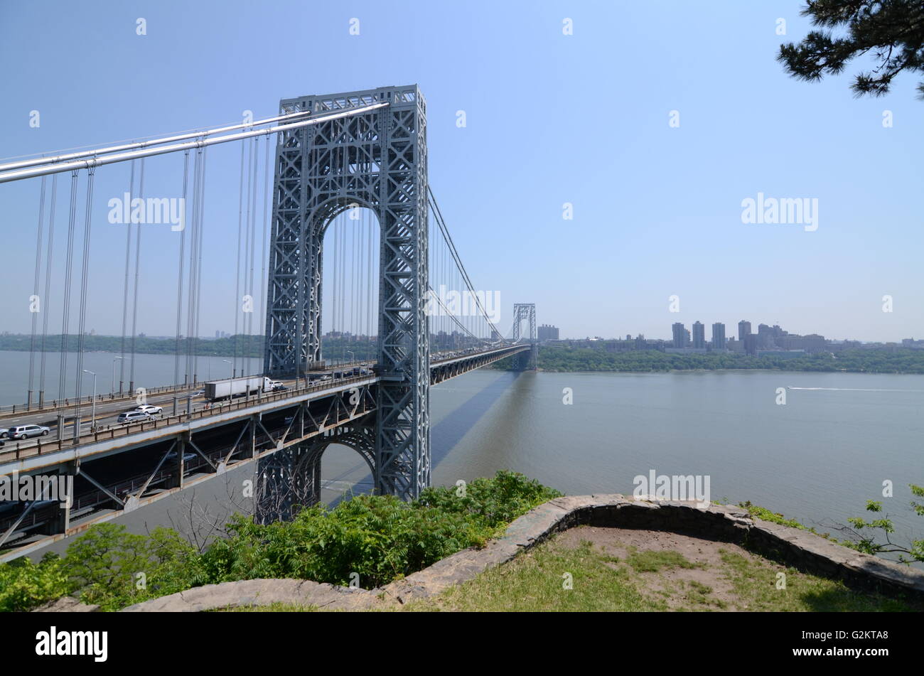 The George Washington Bridge Stock Photo - Alamy