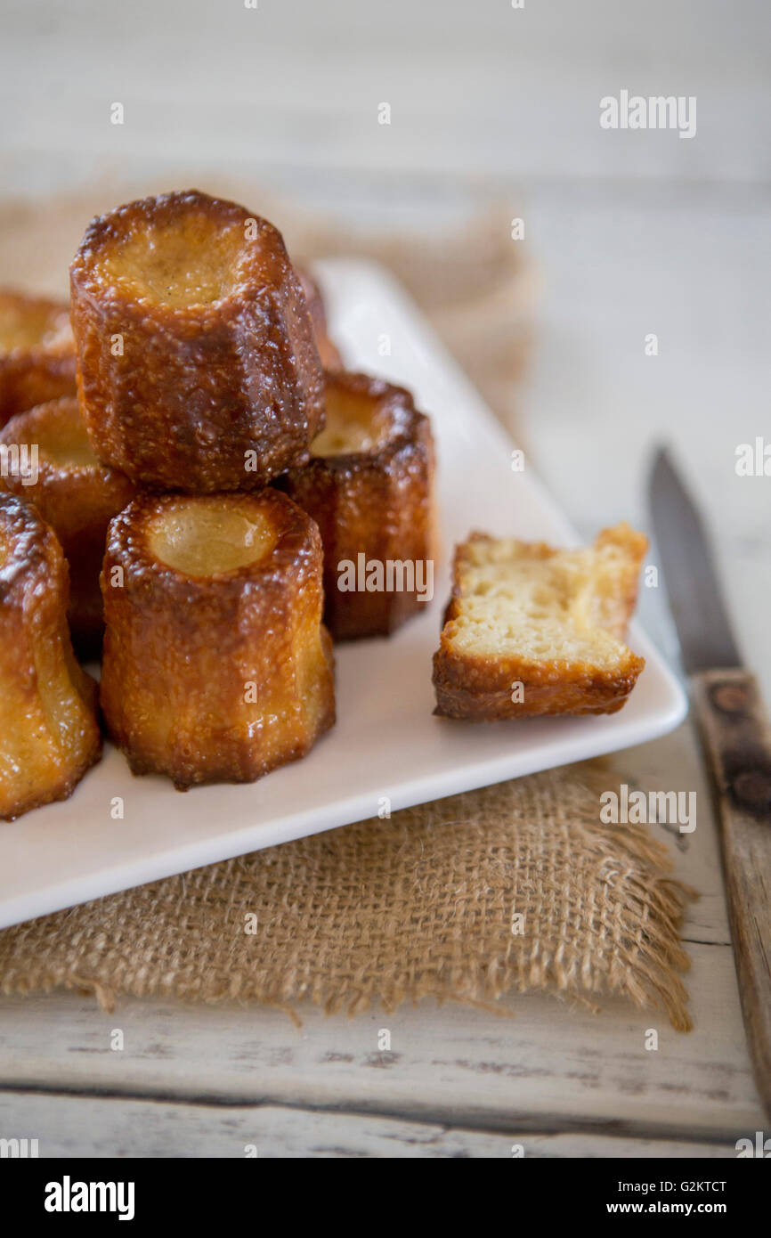 Caramelized Cannelle Cakes Stock Photo - Alamy