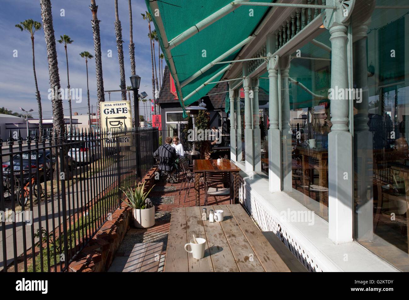 Hill Street Cafe and Gallery in the Weitzel House, a restored Victorian ...