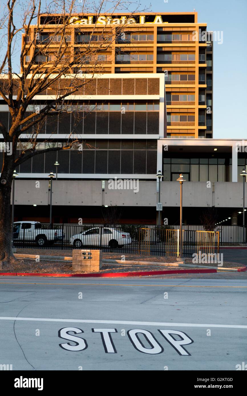 Buildings of California State University, Los Angeles (Cal State LA), a ...