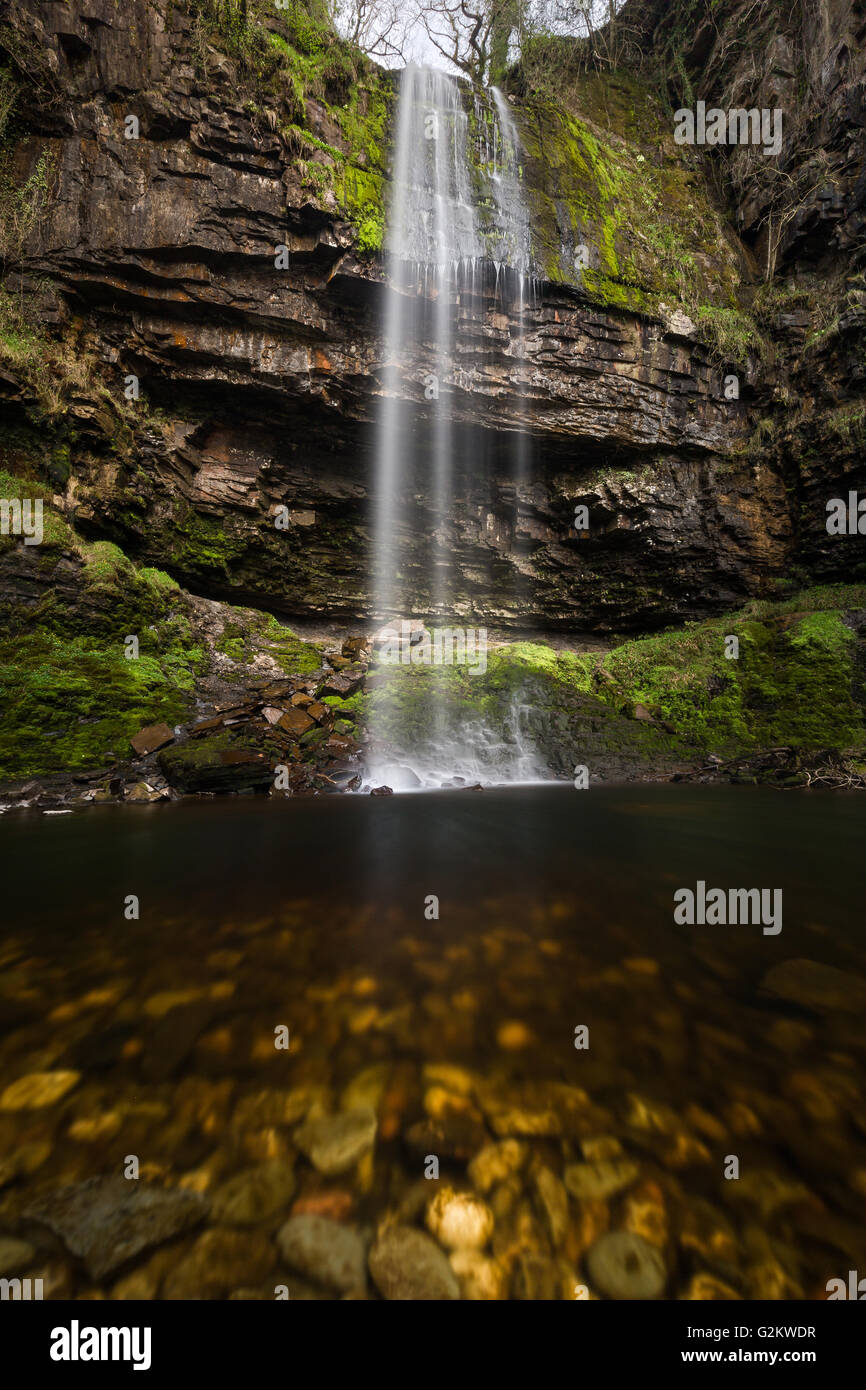 Waterfalls brecon hi-res stock photography and images - Alamy