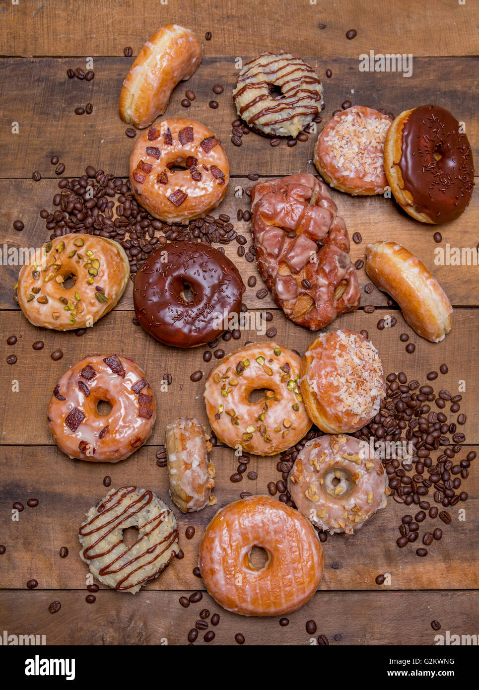 Donuts assortment High Resolution Stock Photography and Images - Alamy