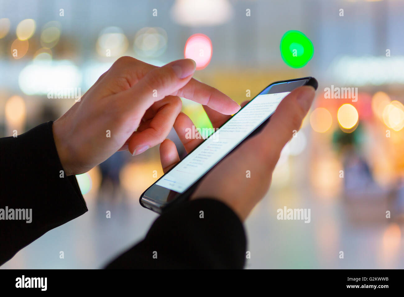 Corporate woman typing hi-res stock photography and images - Alamy