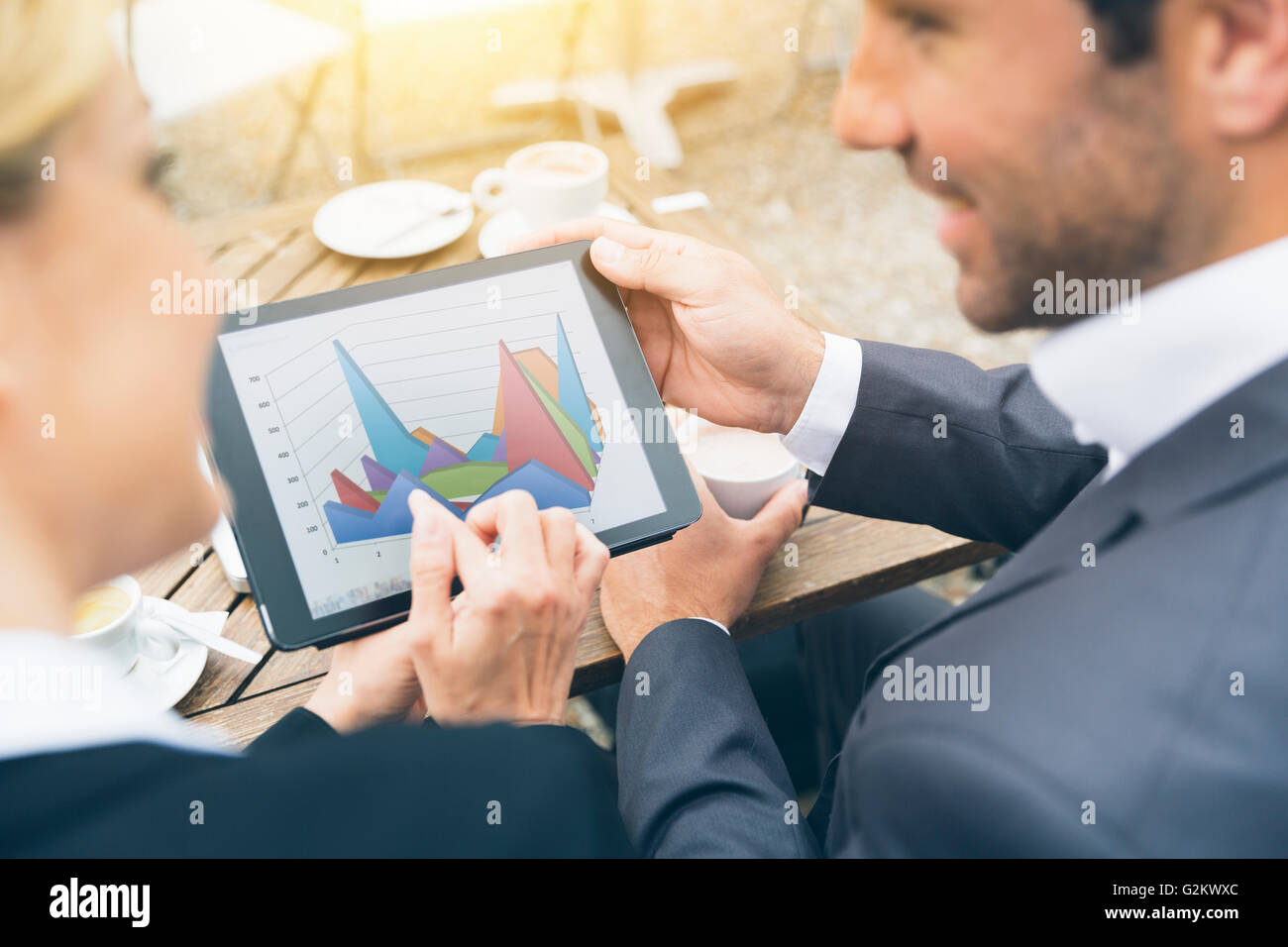 Graph chart hi-res stock photography and images - Alamy
