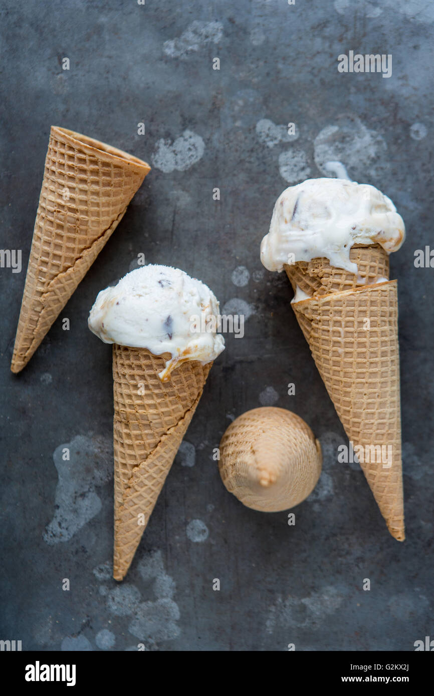 Sugar cones hi-res stock photography and images - Alamy