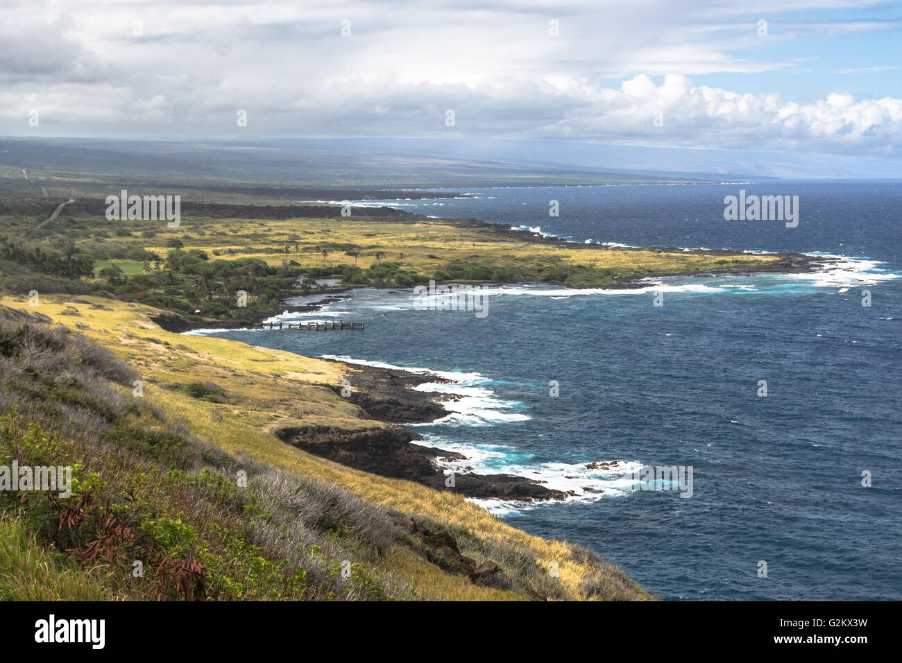 Big Island coast, Hawaii Stock Photo - Alamy