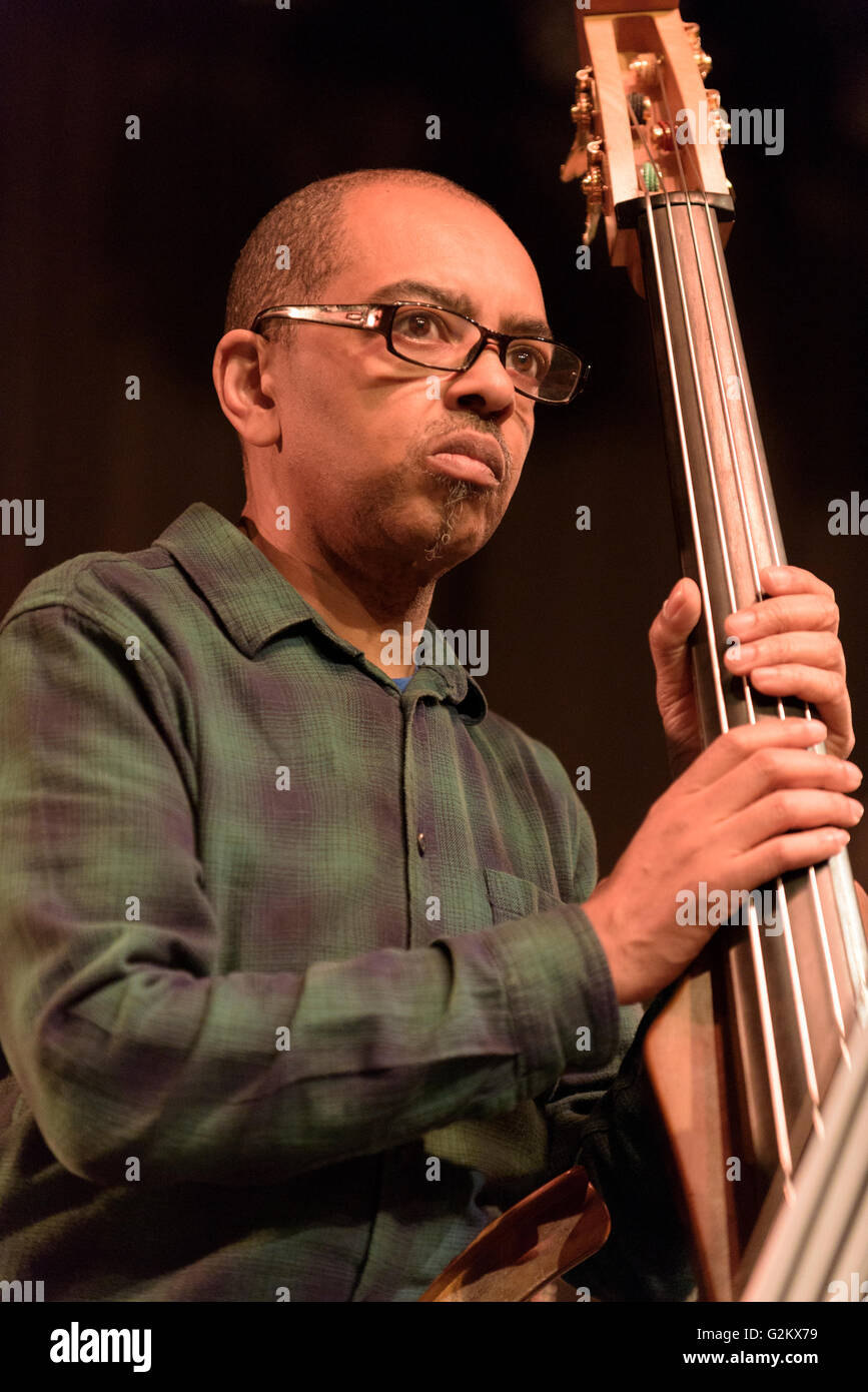 Gary Crosby performing at the Cheltenham Jazz Festival, Cheltenham, UK ...