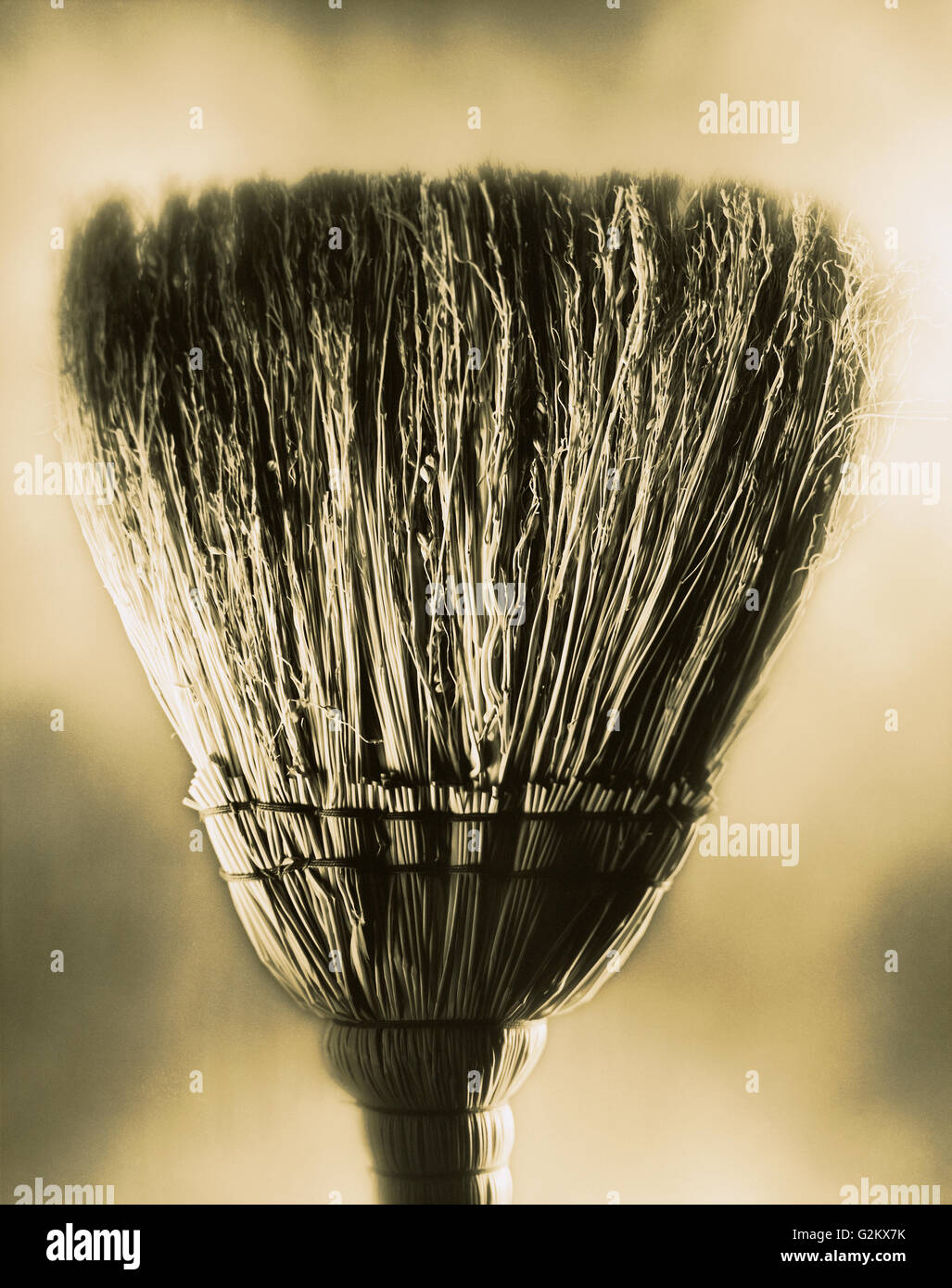 Straw broom head hi-res stock photography and images - Alamy