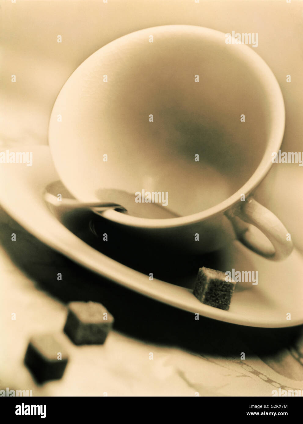 Empty Coffee Cup Stock Photo - Alamy